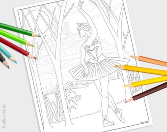 Swan Lake Ballerina - Etsy