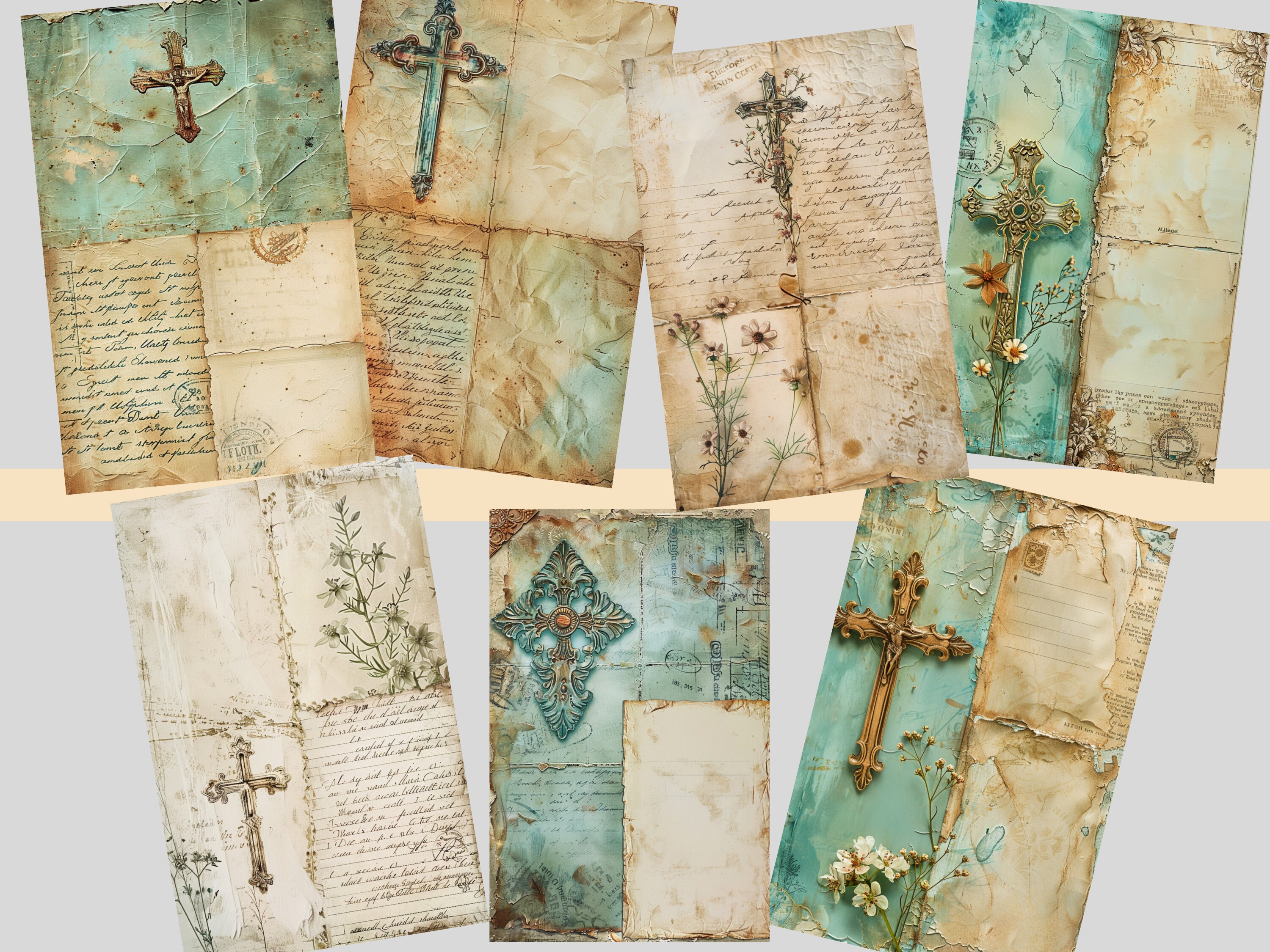 Scripture Junk Journal, Religious Junk Journal, Bible Journaling ...