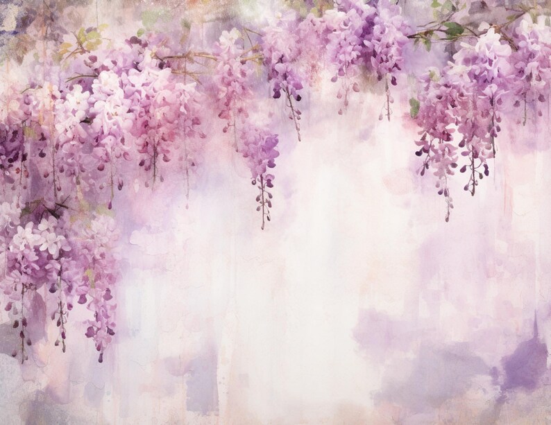 Wisteria Junk Journal Kit Vintage Floral Beautiful Journal Digital ...