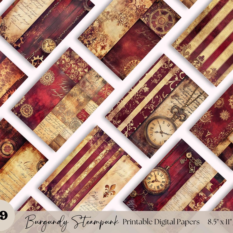 Gold Digital Papers - Etsy