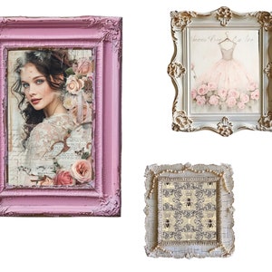 Shabby Chic Frames, Distressed Frames, Vintage Frames, Vintage Frames ...