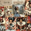 Alice in Wonderland Clipart, African American Alice, Black Alice ...