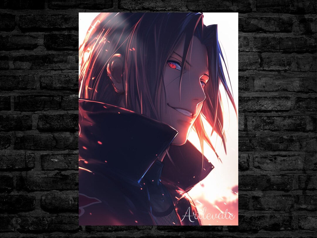 Premium Anime Metal Wall Art Gamer & Anime Fan Room Decor Modern Wall ...