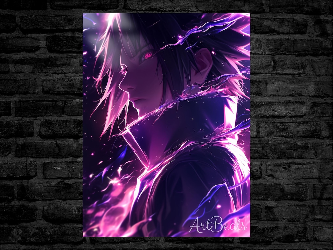 Premium Anime Metal Wall Art Gamer & Anime Fan Room Decor Modern Wall ...