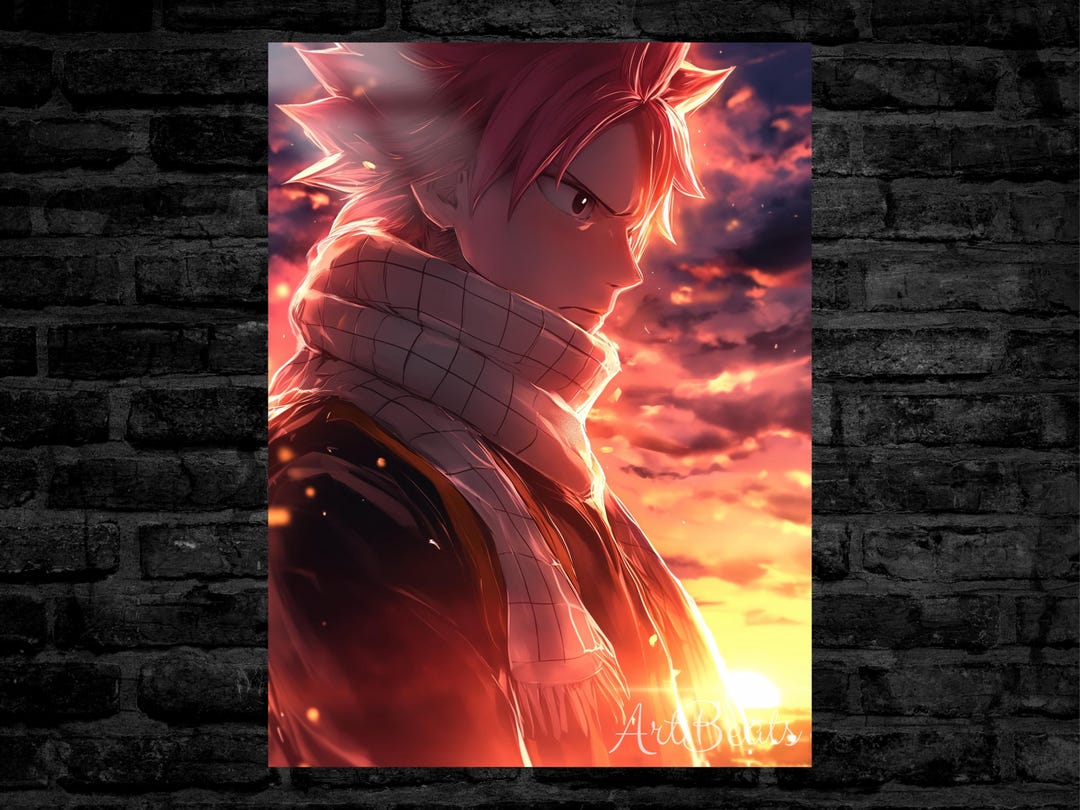 Premium Anime Metal Wall Art Gamer & Anime Fan Room Decor Modern Wall ...