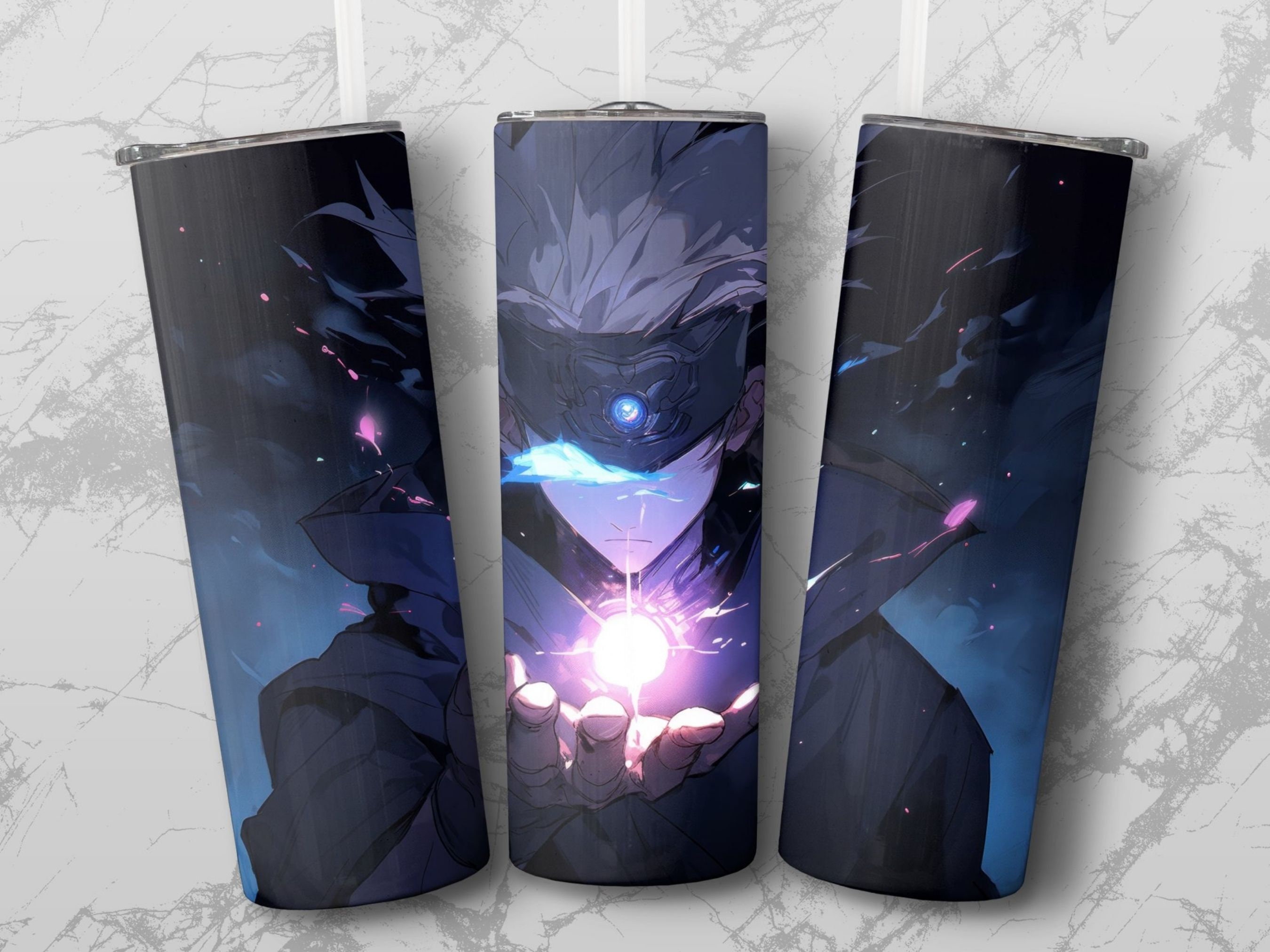 Premium Gojo Tumbler Art Straight & Tapered Sublimation Design Gojo ...