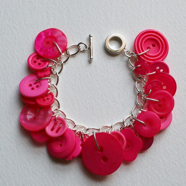 Button Bracelet - Etsy