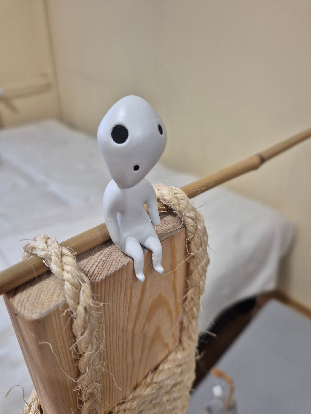 Kodama Studio Ghibli Inspired Figurine/miniature/tea Pet From Movie ...