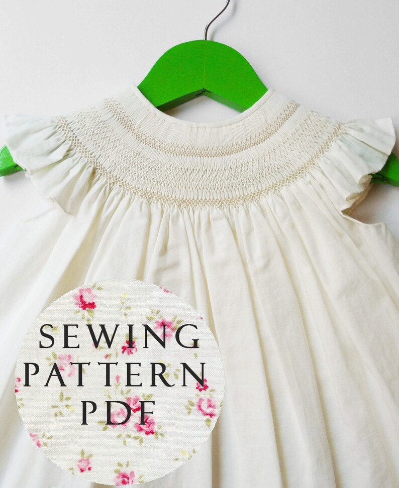 The Charming Bishop Dress Sewing PDF Pattern How to Make - Etsy Canada