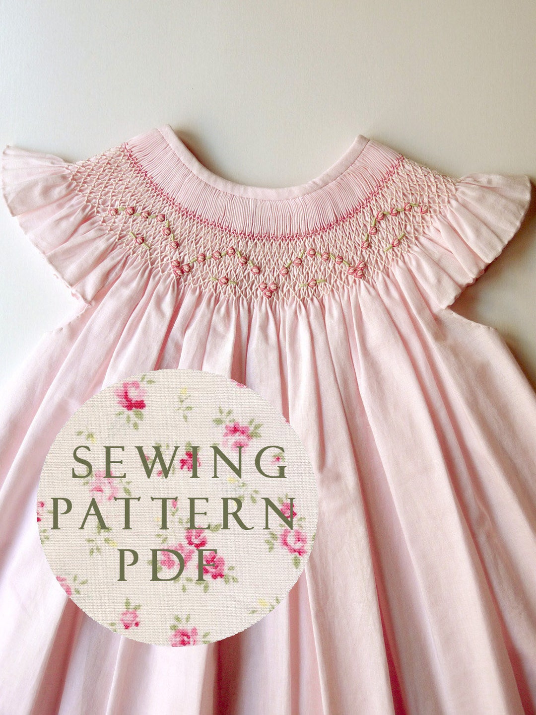 The Charming Bishop Dress Sewing PDF Pattern How to Make Upbringing ...