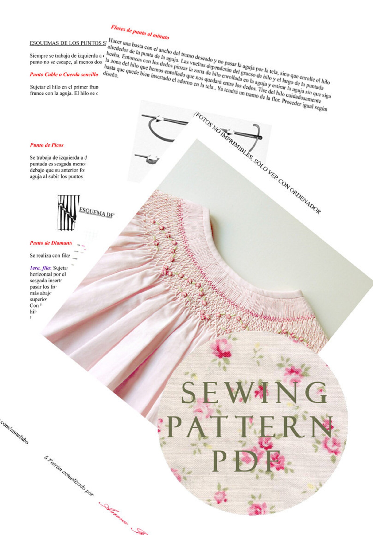 The Charming Bishop Dress Sewing PDF Pattern How to Make - Etsy Canada