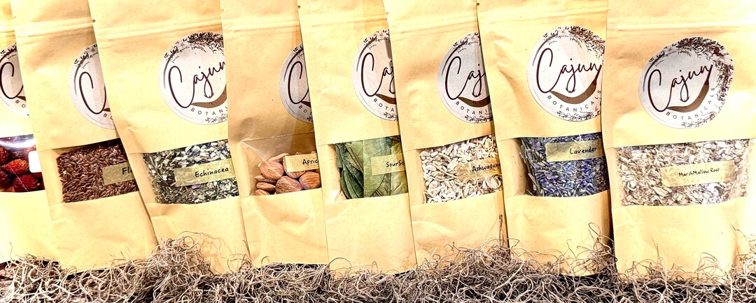 Herb Packets Dry Loose Herbal Teas Medicinal Teas Homegrown Echnicea ...
