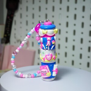 Polymer Clay Inhaler Case With Bead Strap - Etsy