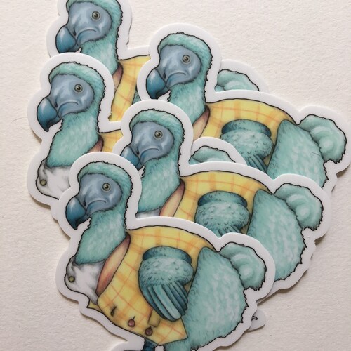 Dodo Vinyl Sticker Save the Dodo Sticker Dodo Bird Funny - Etsy