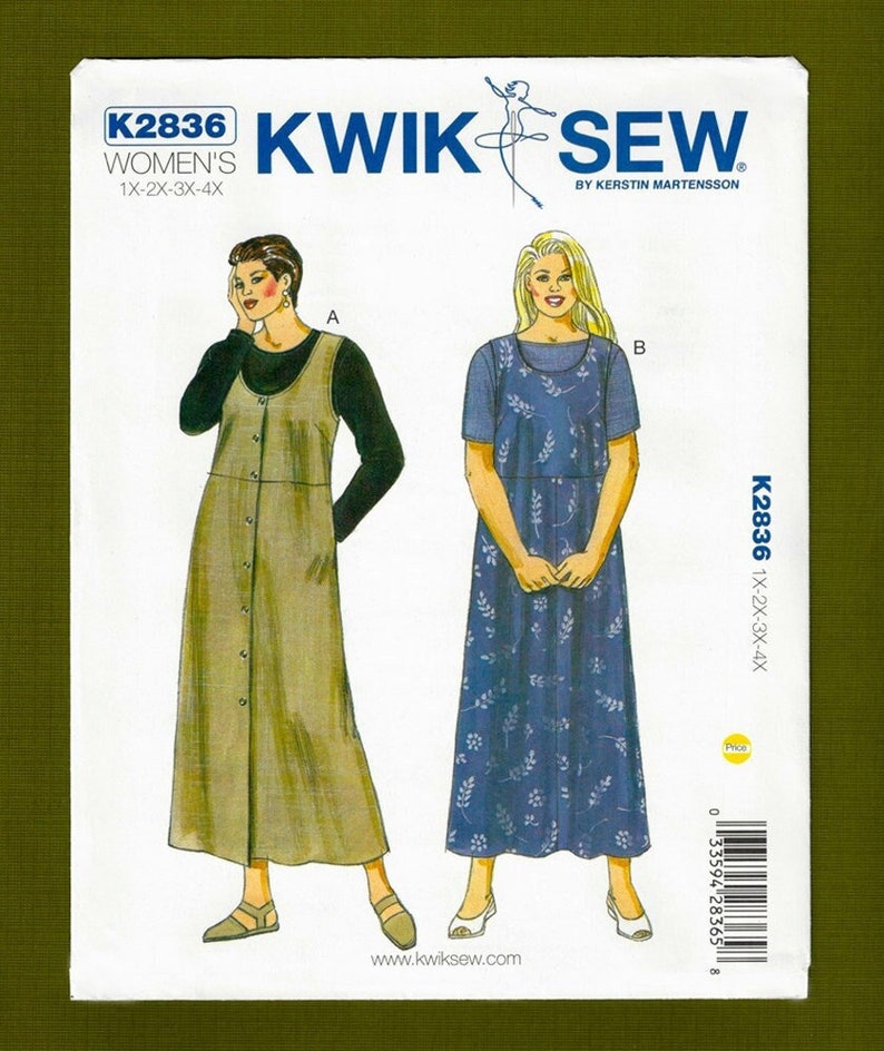 Rare Women's Jumpers & Shirts Sewing Pattern plus Sizes 1X, 2X, 3X, 4X ...