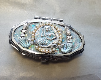 Mermaid Pill Box | Etsy
