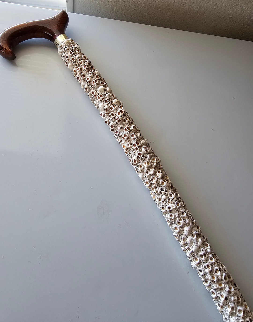 Vintage Revisited/excavation /skull Walking Cane - Etsy