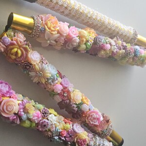 Flower Colaspable Walking Cane/ Garden of Flowers - Etsy