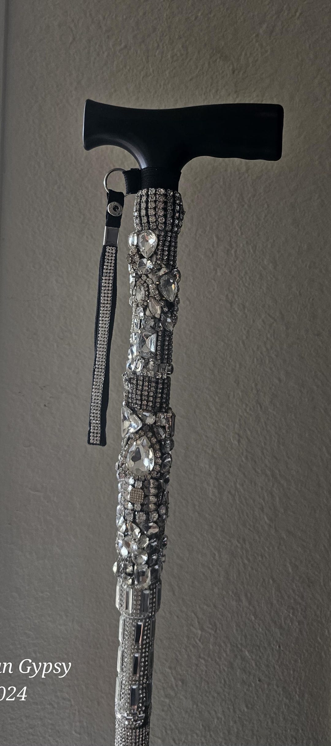 Unique Bling Crystal Walking Cane - Etsy
