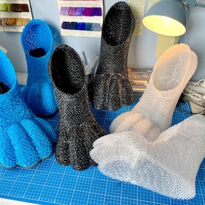TPU 3D Printed Fursuit Feetpaws Base - Digitigrade & Plantigrade - Etsy