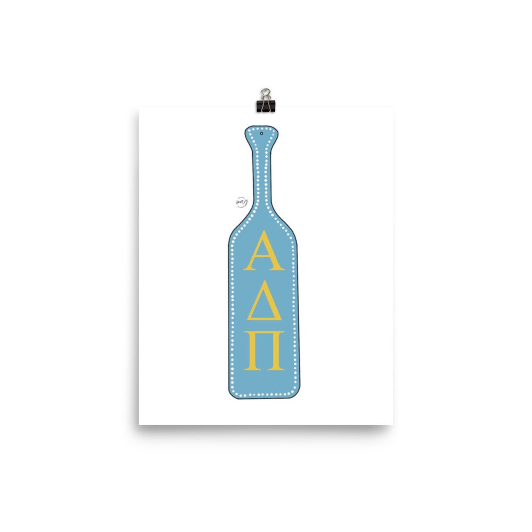 Alpha Delta Pi, Adpi, Sorority Wall Art, Art Print - Etsy