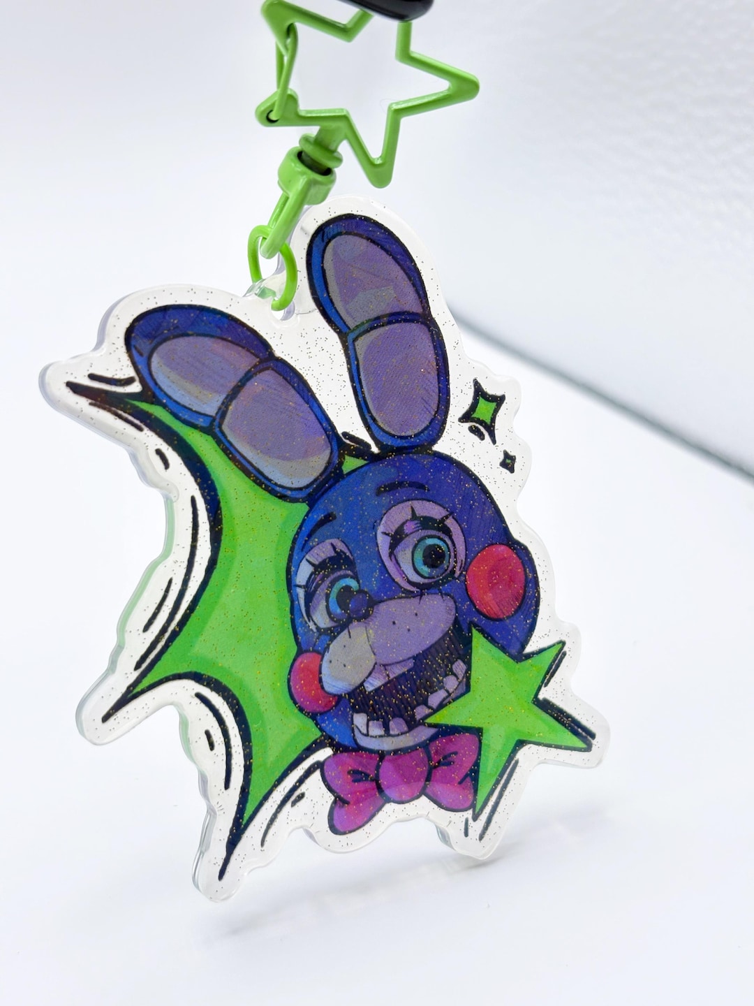 Five Nights at Freddy’s Inspired Toy Bonnie Keychain Charm - Etsy Australia