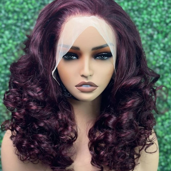 Super Double Drawn Wig - Etsy