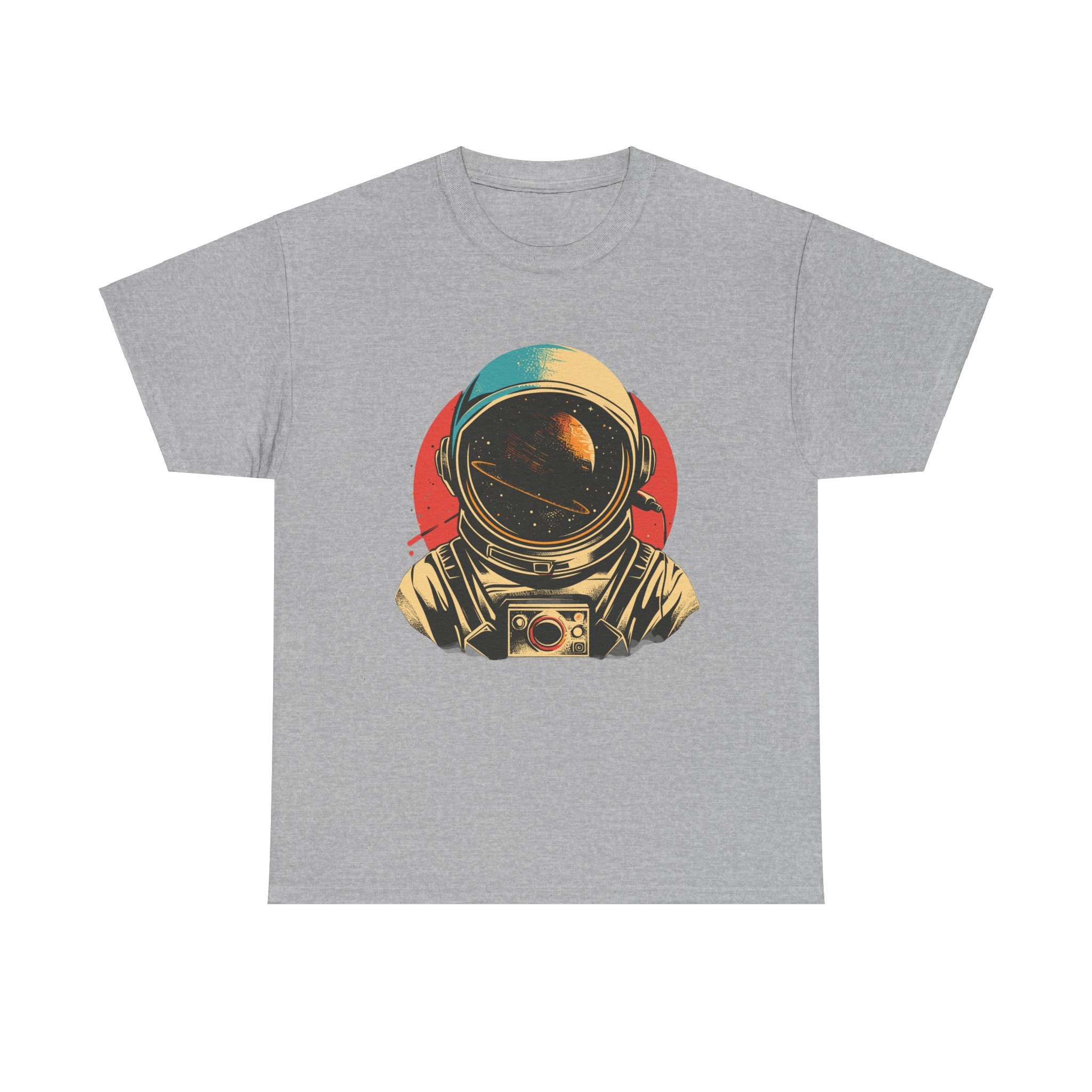 Astronaut Illustration Retro Space Design T-shirt Outer Space Astronaut ...
