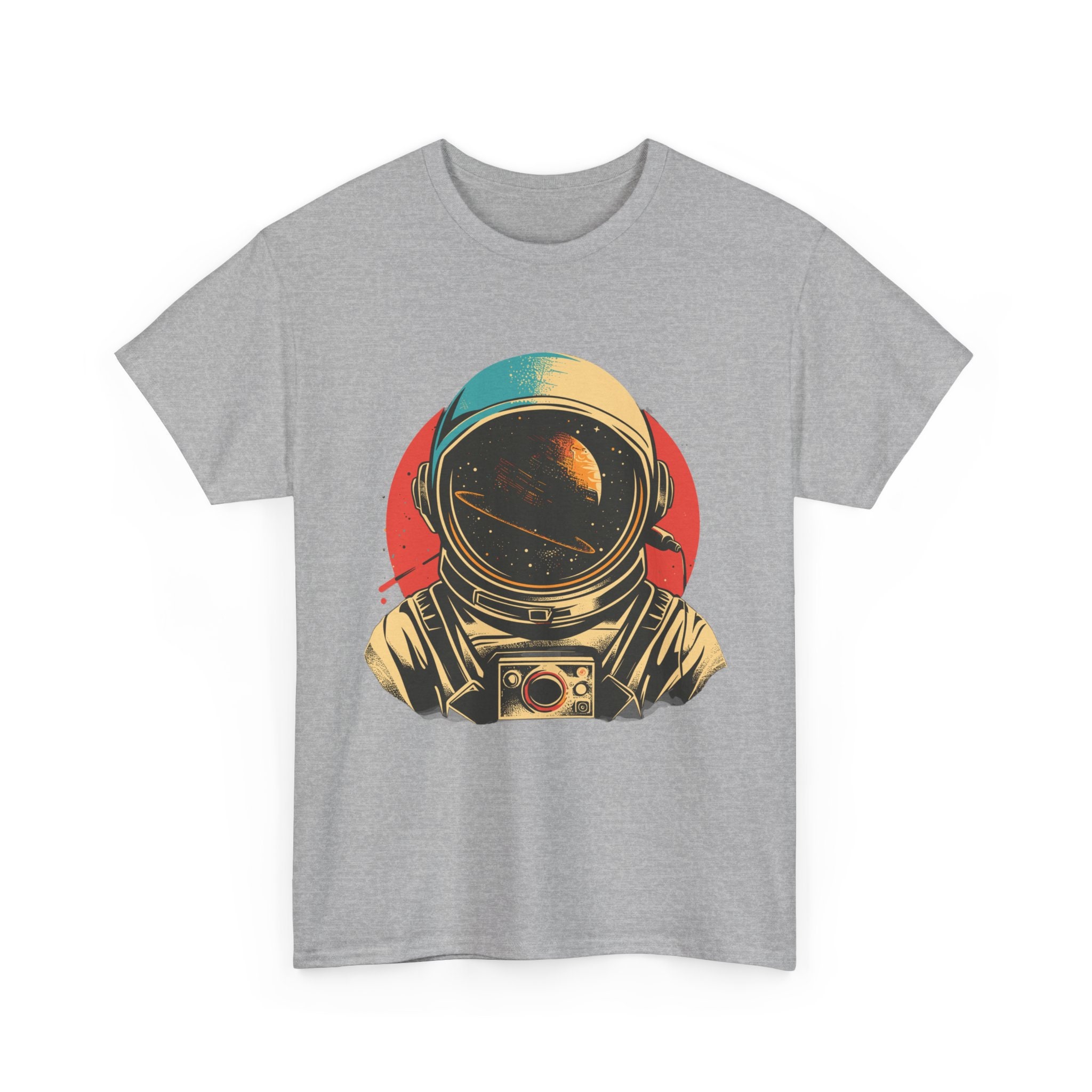 Astronaut Illustration Retro Space Design T-shirt Outer Space Astronaut ...