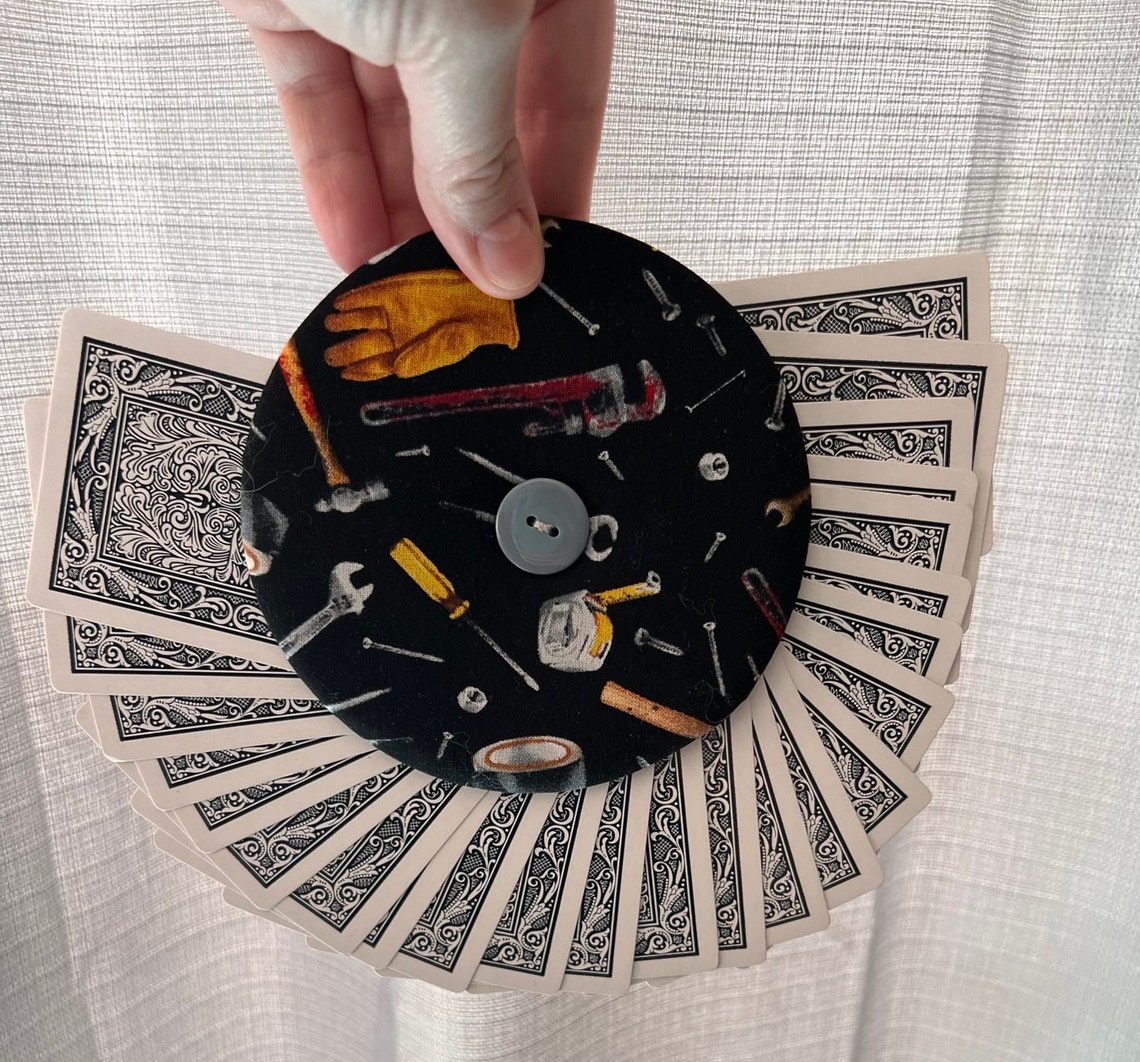 Playing Card Holders, Cushioned, Round, Card Organizer, Easy to Hold - Etsy