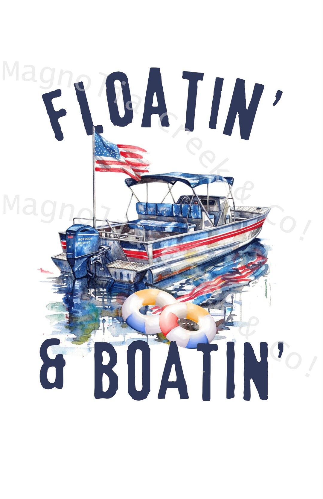 Boat, America, July, Memorial, Float - Etsy
