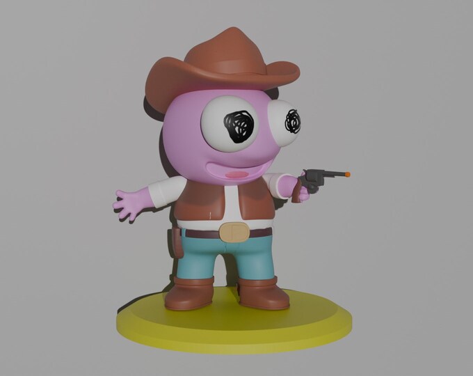 Cowboy Pim Smiling Friends Figurine I 3d Printed I Adult Swim I ...