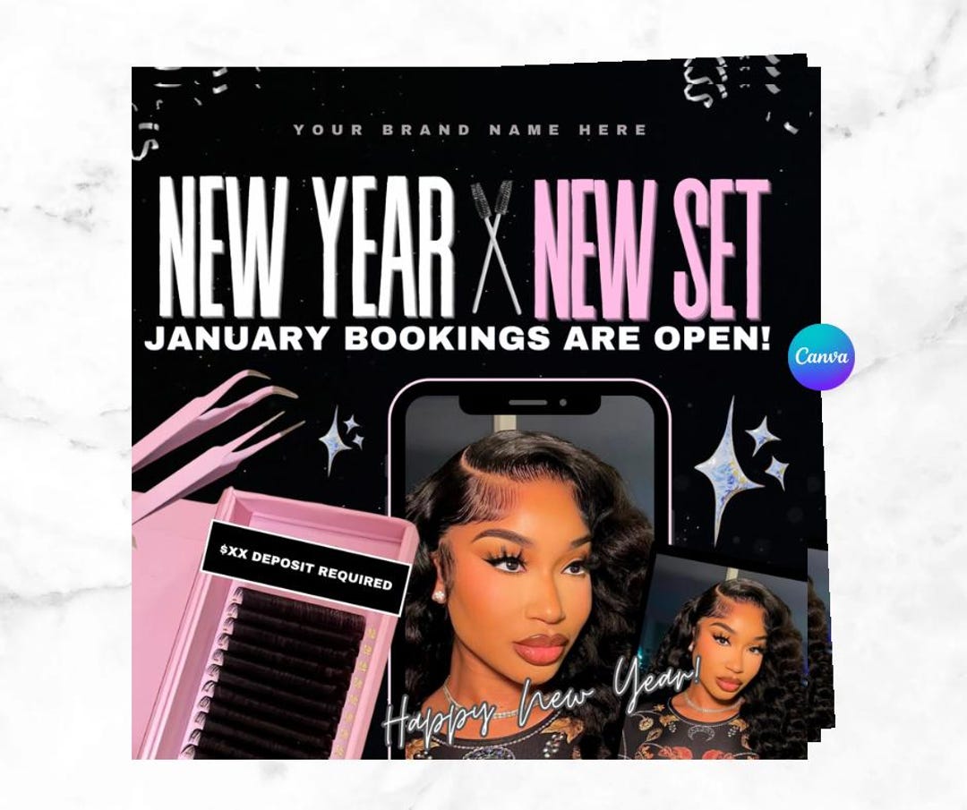 January Booking Flyer, New Yearflyer, Booking Flyer, Books Open ...