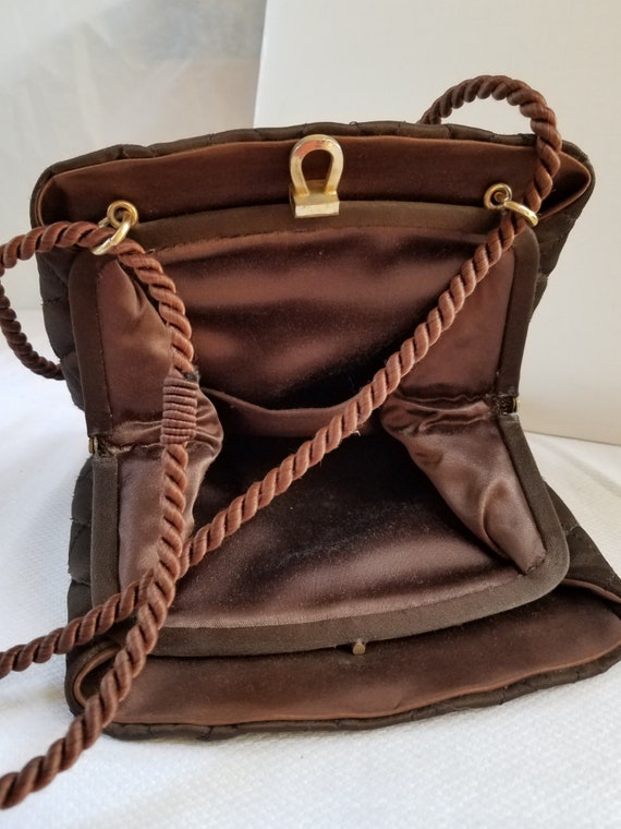 1980's-1990's WALBORG Quilted Evening Purse - Gem