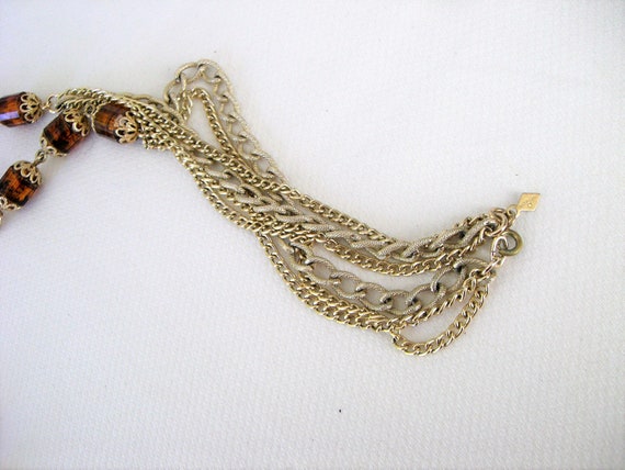 1960's-70's SARAH COVENTRY 50" inch Linked Chain & A… - Gem