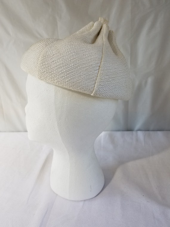 1960's-70's BERET CONE SHAPED Hat - Gem