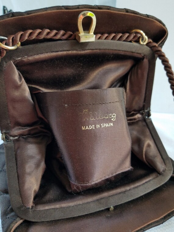 1980's-1990's WALBORG Quilted Evening Purse - Gem