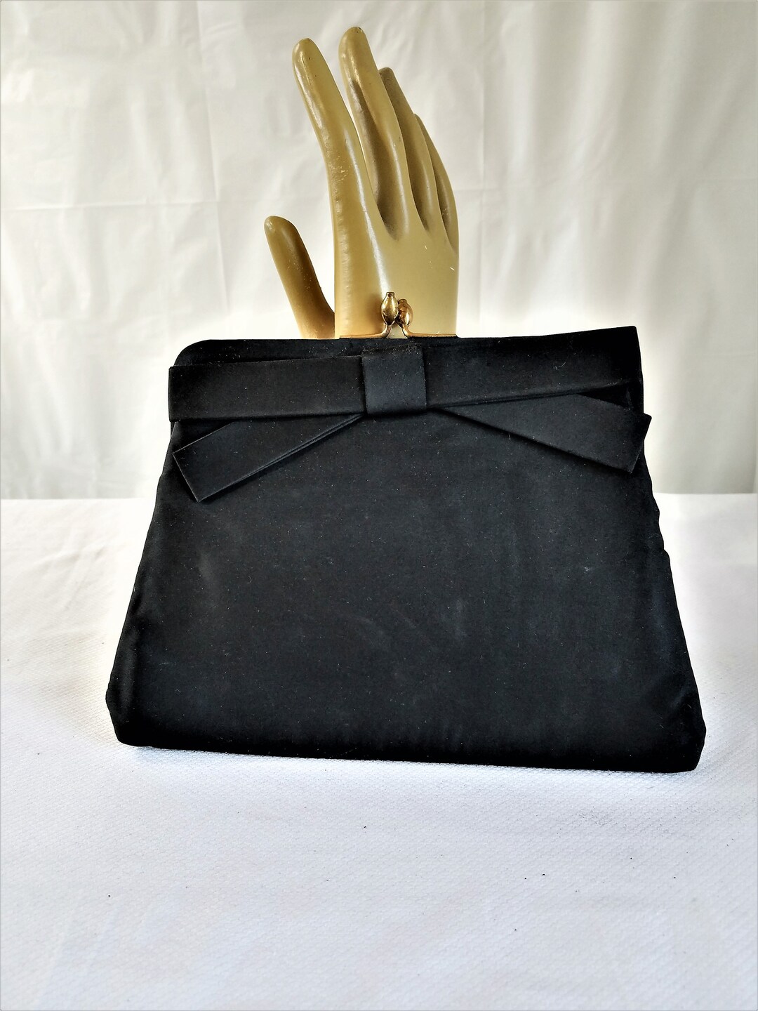 1940's-50's INGBER BLACK CLUTCH Purse - Etsy