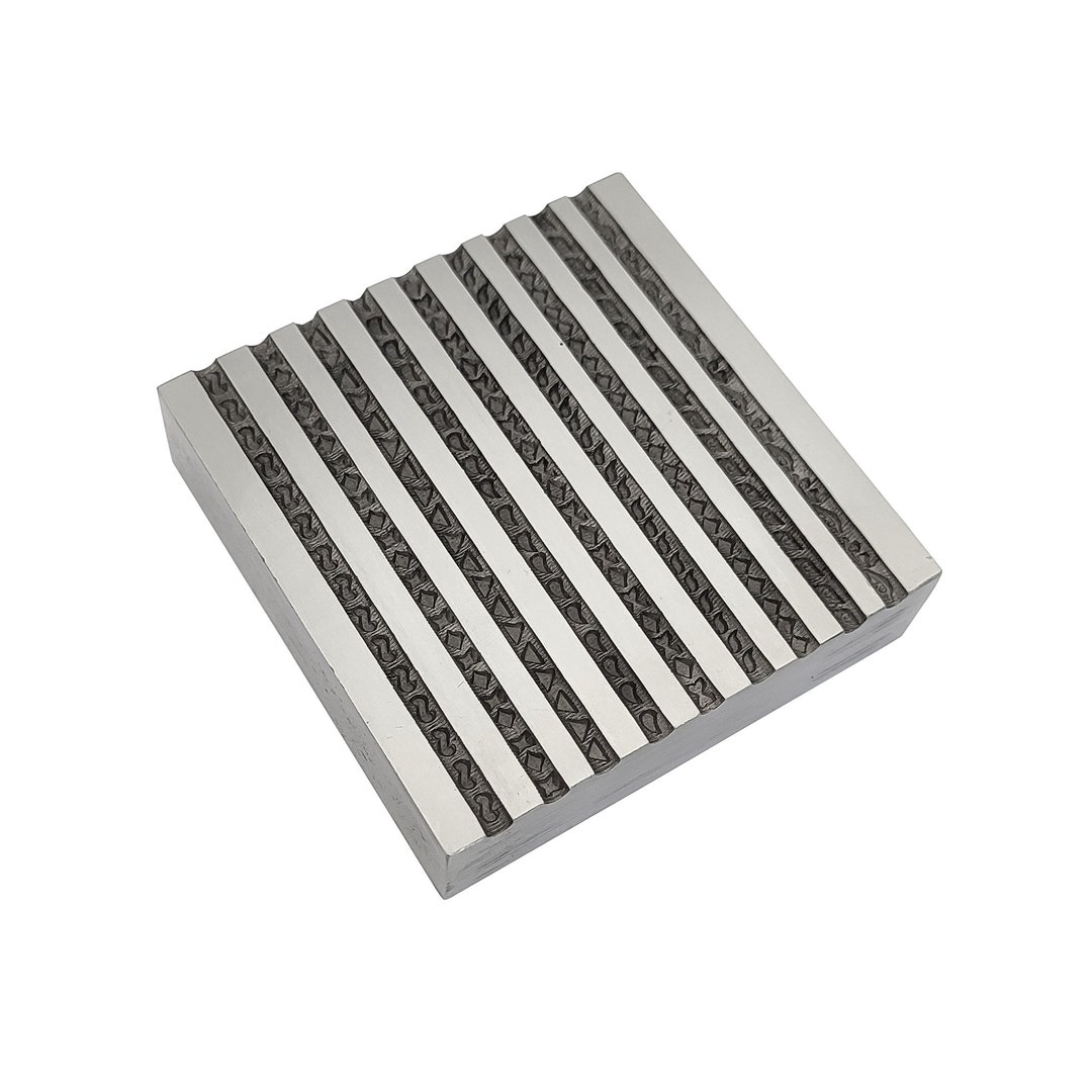 Design #9 Wire Impression Die 9 in 1 Pattern Wire Die | Wire Making ...