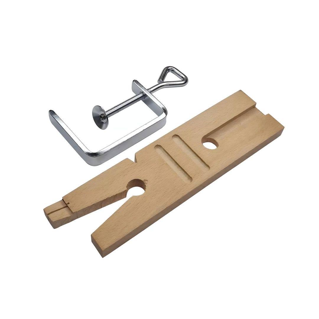 Fancy V-slot Bench Pin and Clamp Set - Jewelry Making Tool - Metalsmith ...