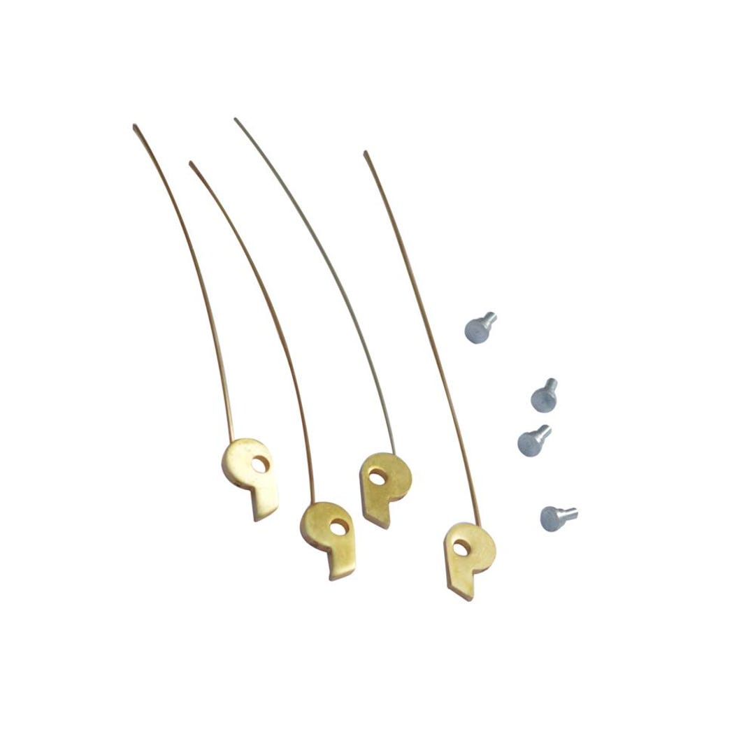 6 Pc Antique Clock Ratchet Clicks Wire Springs With Left and Right ...