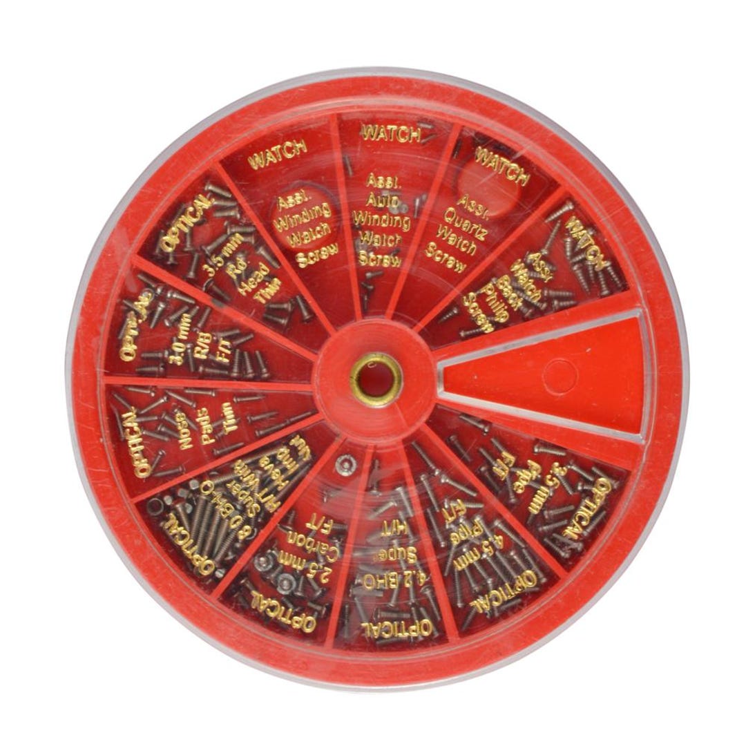 Jewelers Watch & Optical Screw Assortment - 250 Pcs Eyeglass Screws ...