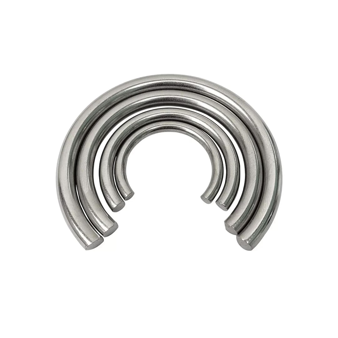 Set of 4 Clock Round Mainspring "c" Clamps - Round Steel Antique Repair ...