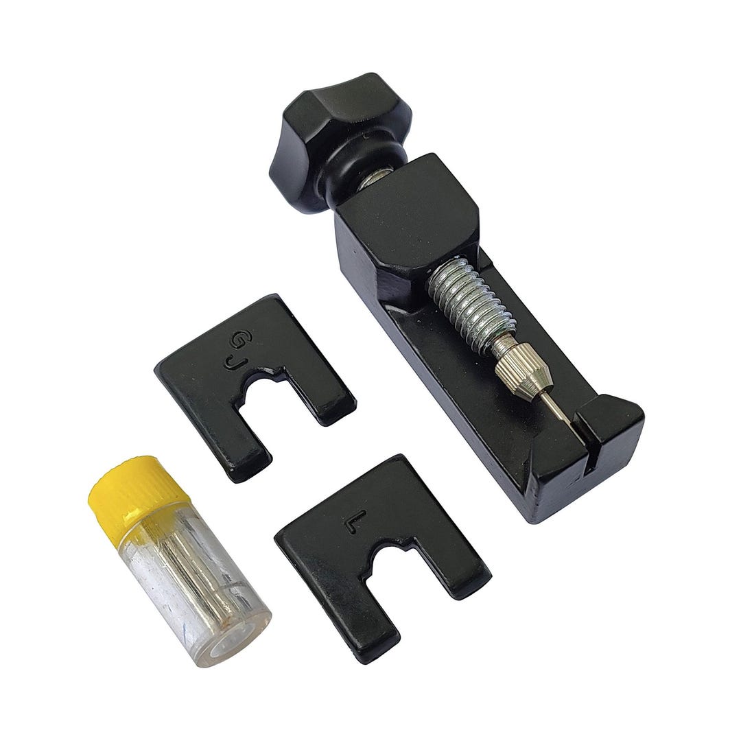 Chain Link Remover With 2 Levels & 4 Pins Size: 0.6mm to 1.2mm - Watch ...