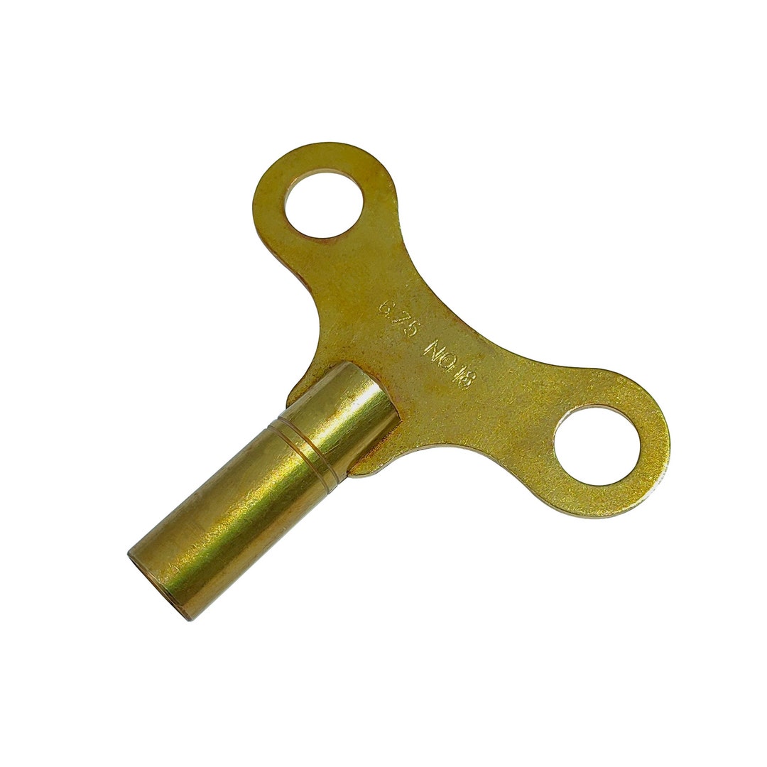 Brass Replacement Clock Key Size 18 / 6.75 Mm for Key Wind Clocks ...