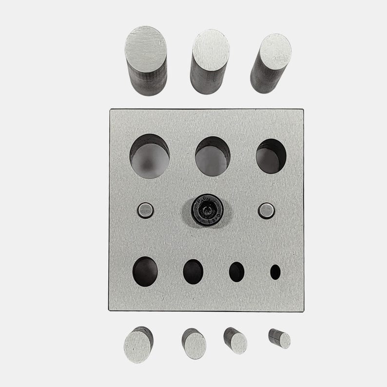 Disc Cutter Oval Shape With 7 Punches Size 4mm-18mm - Etsy