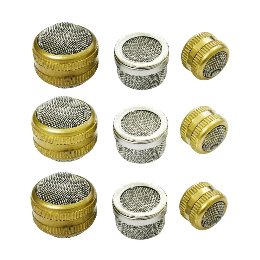 9pc Brass/steel Ultrasonic Cleaning Mesh Screw Basket Watch Tool 16,25 ...
