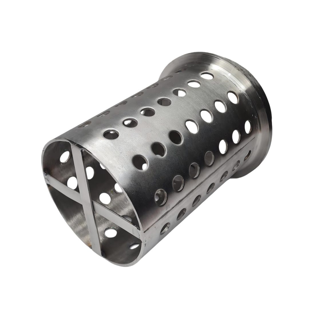 5" X 7" Perforated Stainless Steel Casting Flask Vacuum Casting Jewelry ...