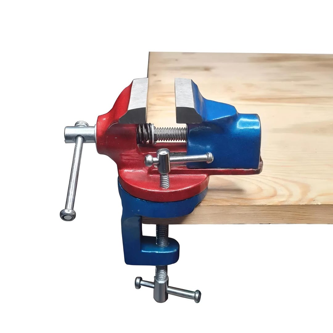 Table Vice Revolving Clamp 50mm (2") | Cast Iron Professional Table ...