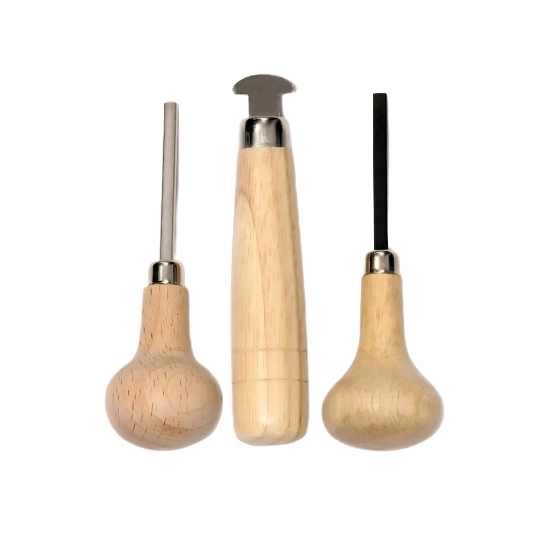 3pc Bezel Setting Jewelry Stone Set Prong Pusher, Bezel Pusher and ...